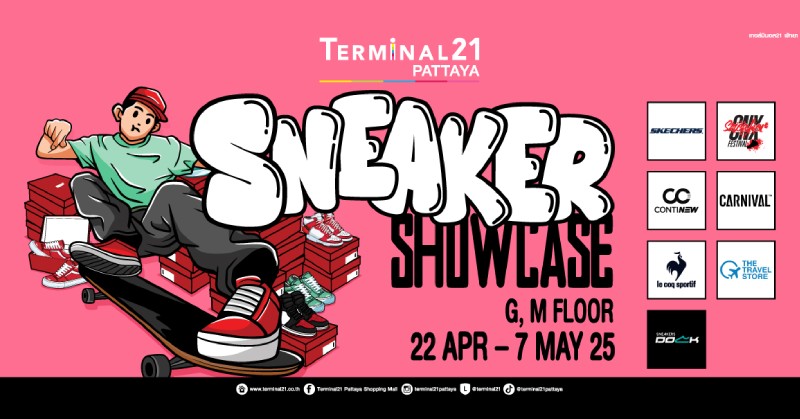 SNEAKER SHOWCASE - Terminal 21 Pattaya